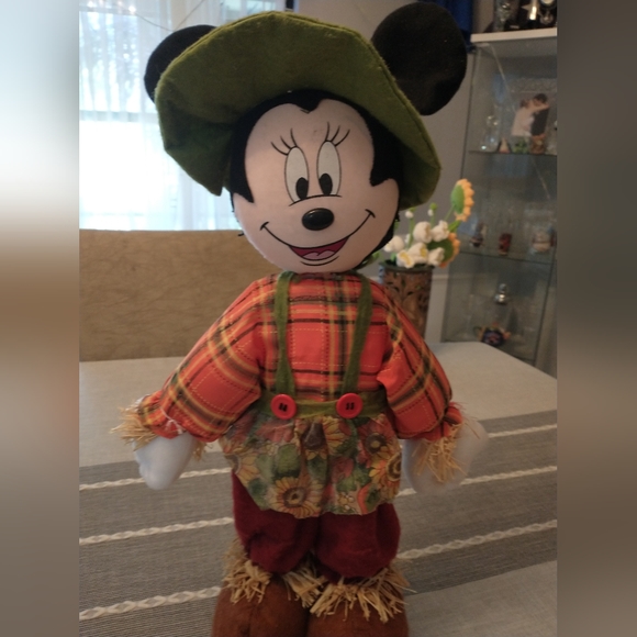 Disney | Holiday | Vintage Disney Minnie Mouse Scarecrow Decor | Poshmark